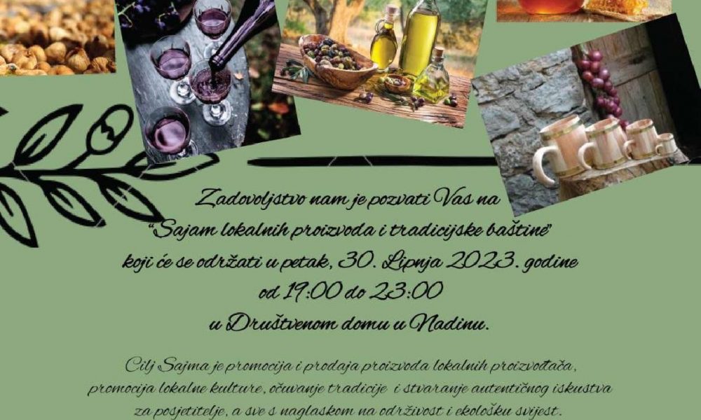 GLAZBENI GOST: DAVID RICOV / Sajam lokalnih proizvoda i tradicijske ...