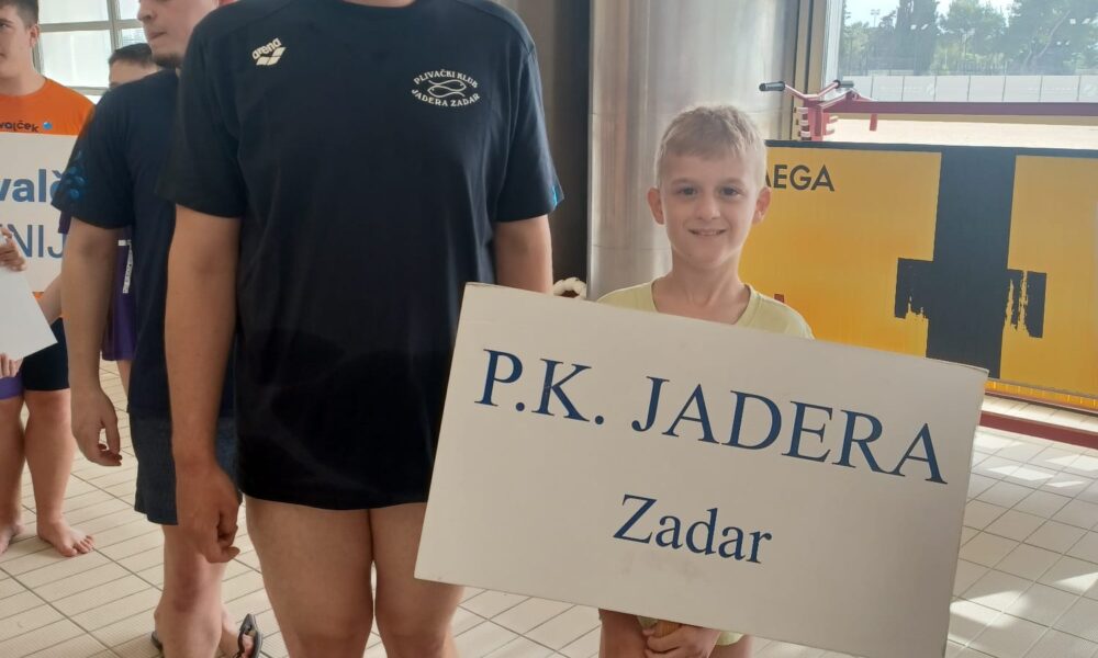 PK JADERA: 4 zlata Mihovila Ninčevića na prvenstvu u paraplivanju Zadar ...