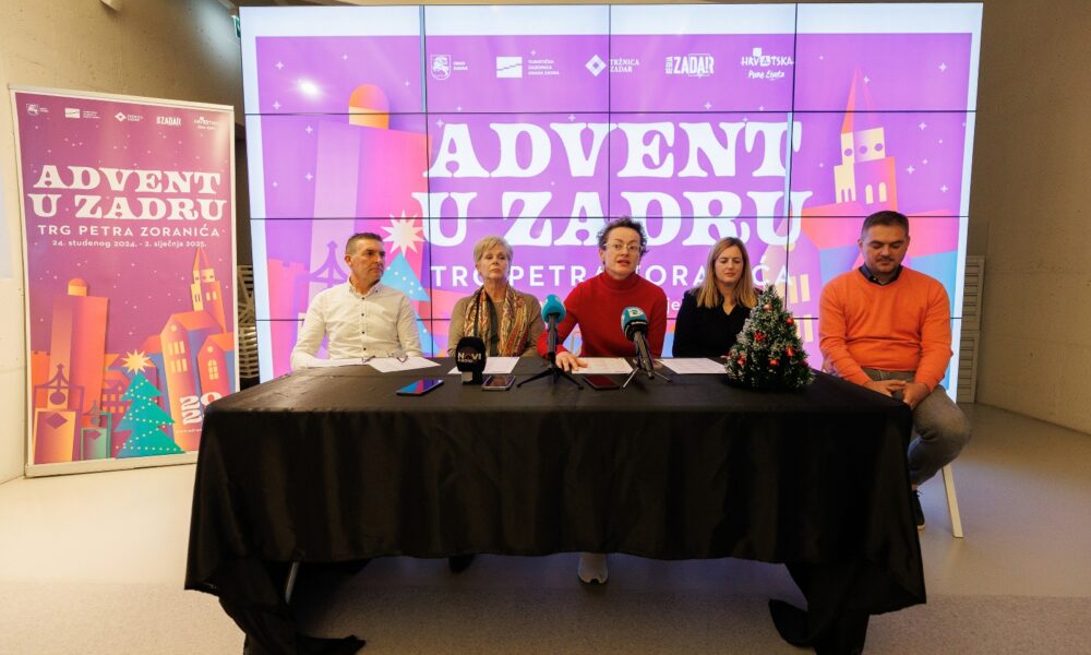 OTVARANJE 24. STUDENOGA / Advent u Zadru ove godine uz ponudu zadarskih obrtnika i programe na ...
